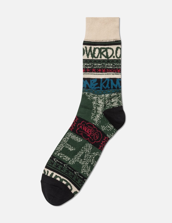 Sacai - Sacai x Eric Haze Stripe Socks | HBX - Globally Curated Fashion ...