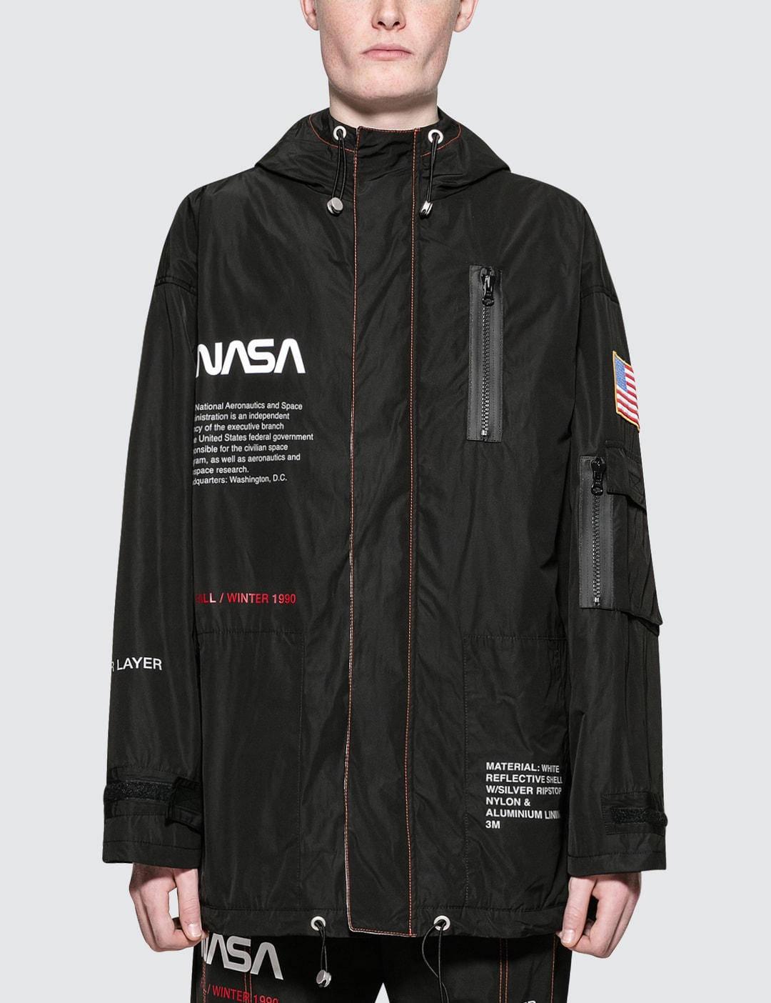 Heron Preston - Nasa High Tech Parka | HBX - Globally Curated Fashion ...