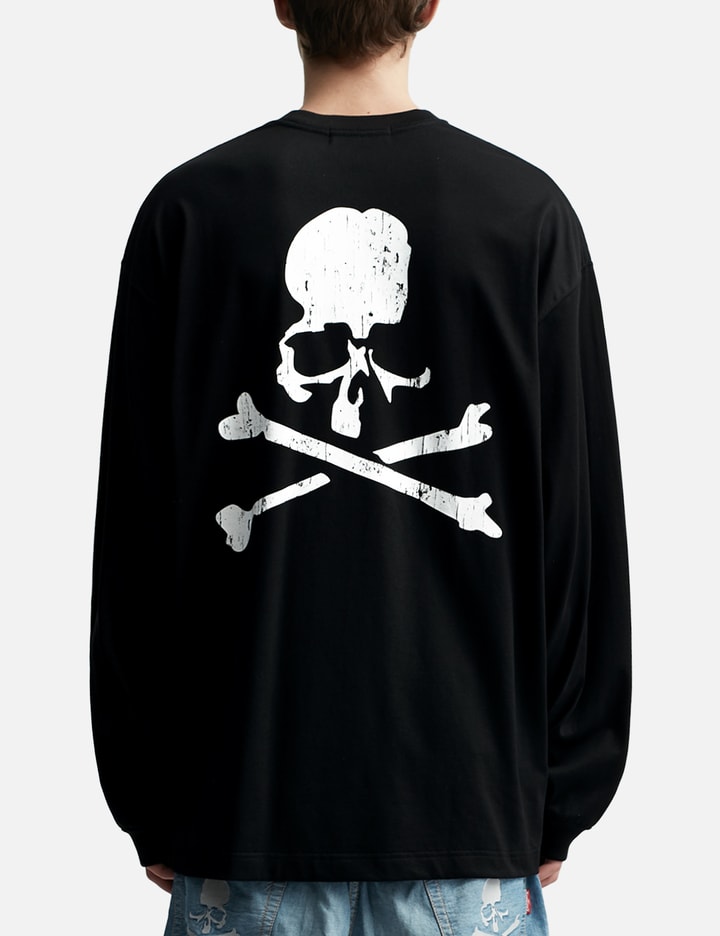 Mastermind World - WM Logo Long Sleeve Oversized T-shirt | HBX ...