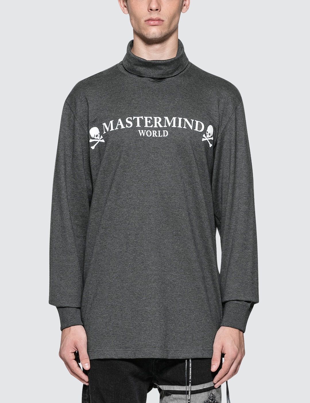 Mastermind World - Turtle Neck Circle Logo L/S T-Shirt | HBX - Globally ...