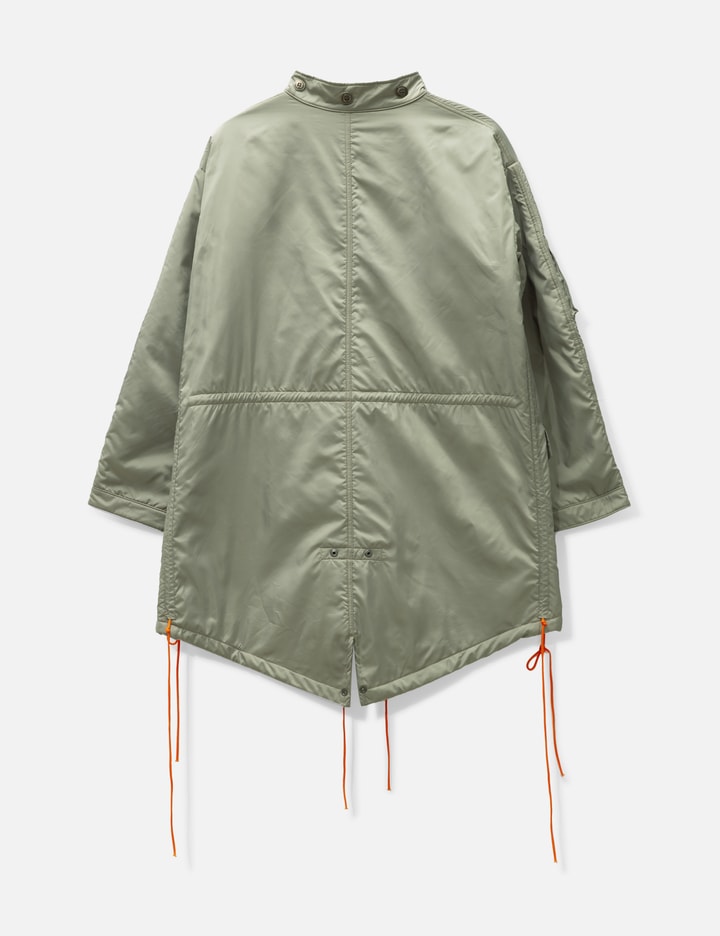 GREG LAUREN - Army Nylon Fishtail Jacket | HBX