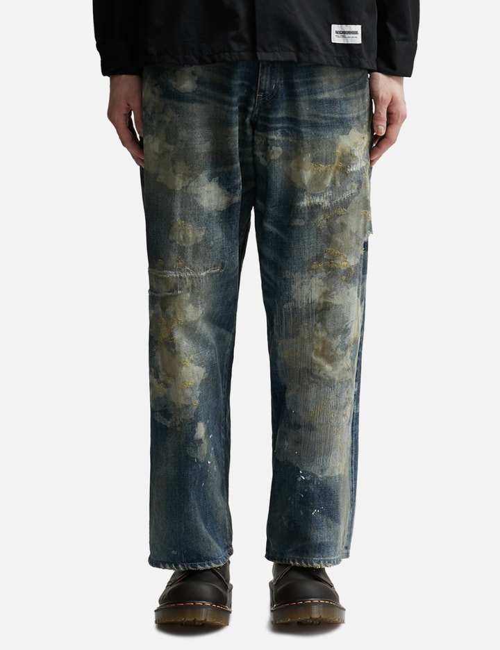 NEIGHBORHOOD - SAVAGE DENIM DP WIDE PANTS | HBX