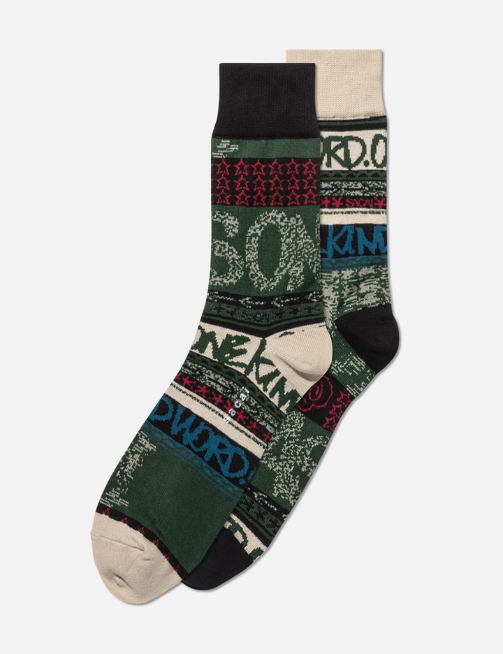 Sacai - Sacai x Eric Haze Stripe Socks | HBX - Globally Curated Fashion ...