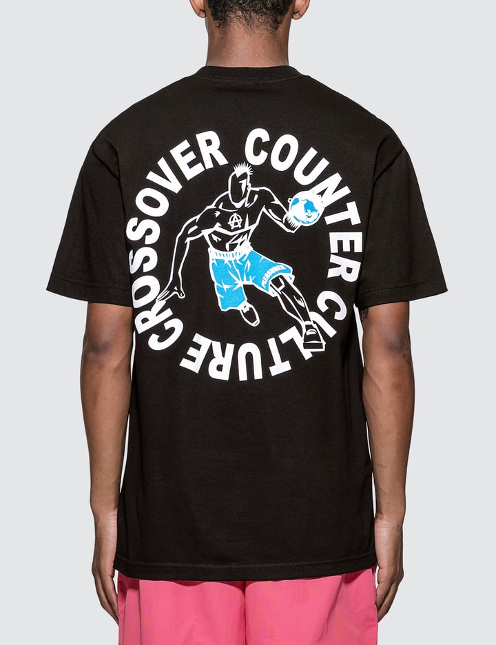 Pleasures - Crossover T-Shirt | HBX - Globally Curated Fashion and ...