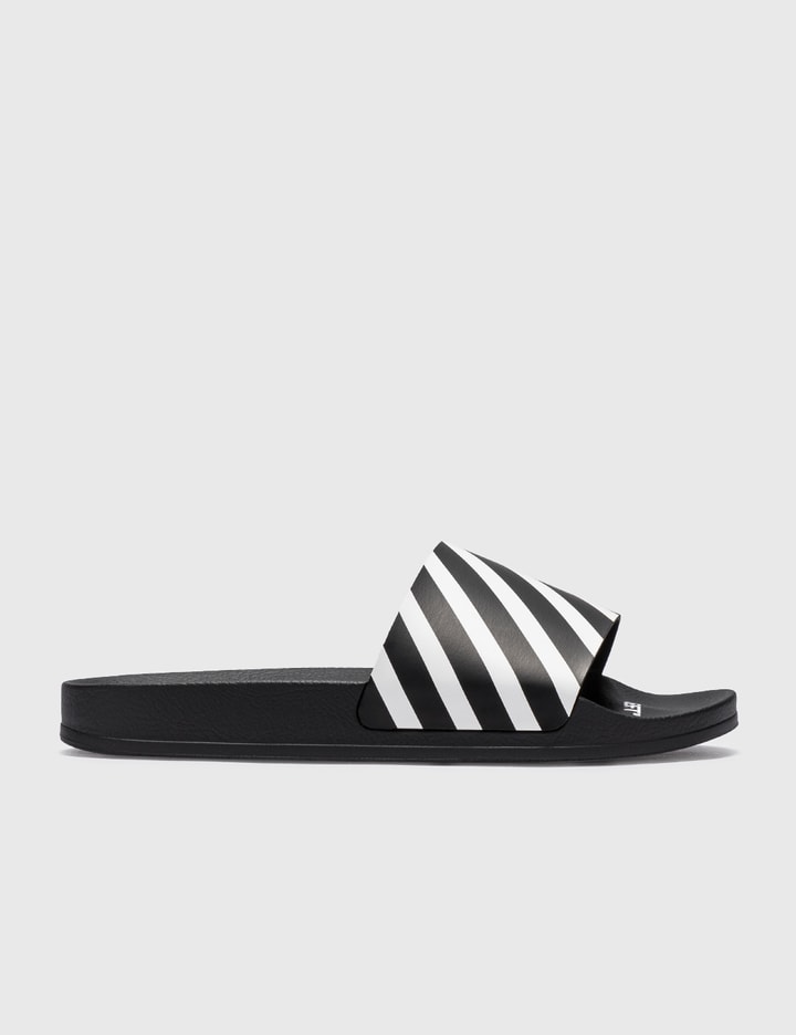 Off-White™ - Diagonal Sliders | HBX - Globally Curated Fashion and ...