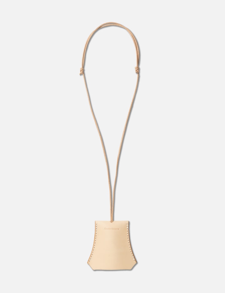 Hender Scheme Key Neck Holder - Natural cow leather neck key holder ...