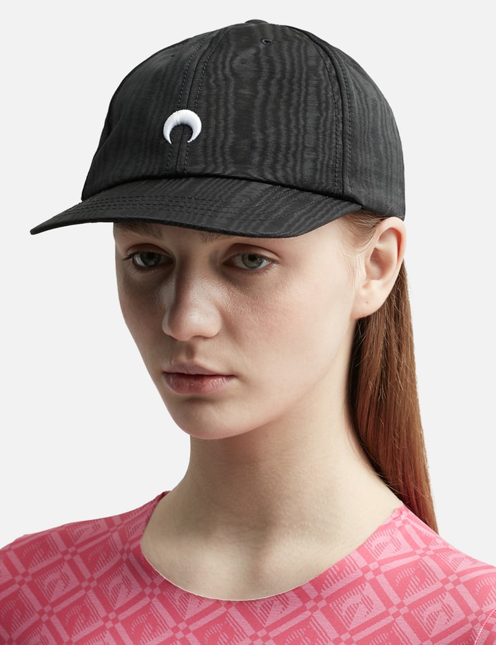 Marine Serre - Embroidered Moire Cap | HBX - Globally Curated Fashion ...