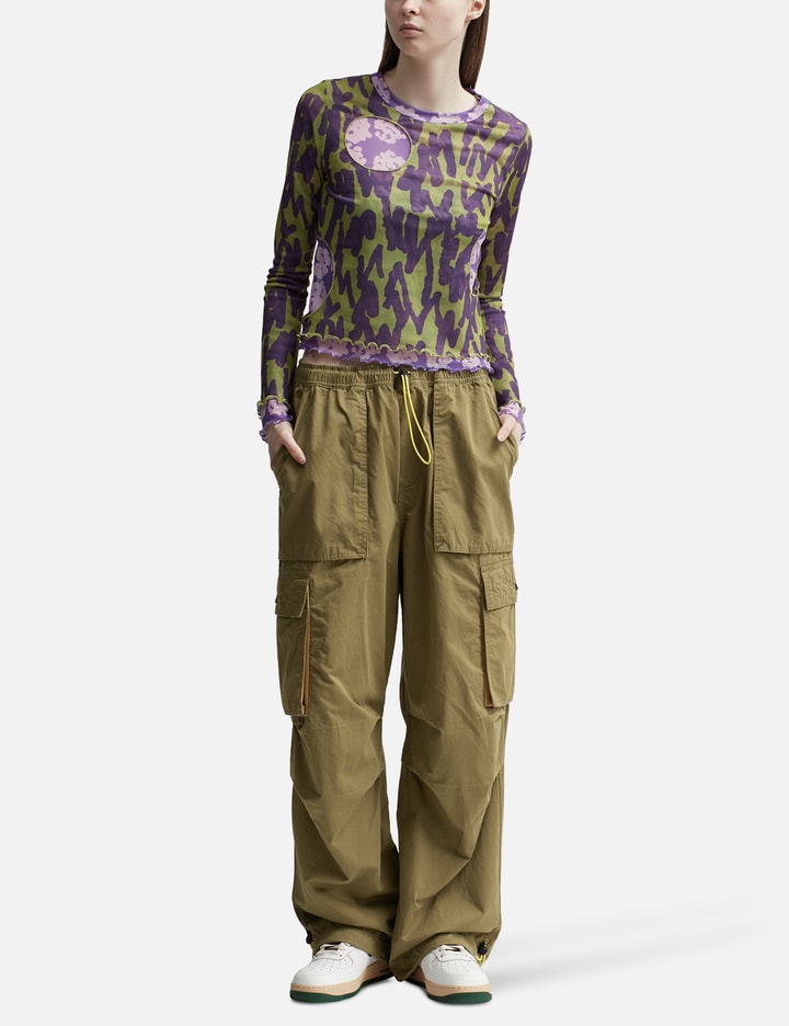 Brain Dead - Yumiko Layered Hyper Mesh Top | HBX