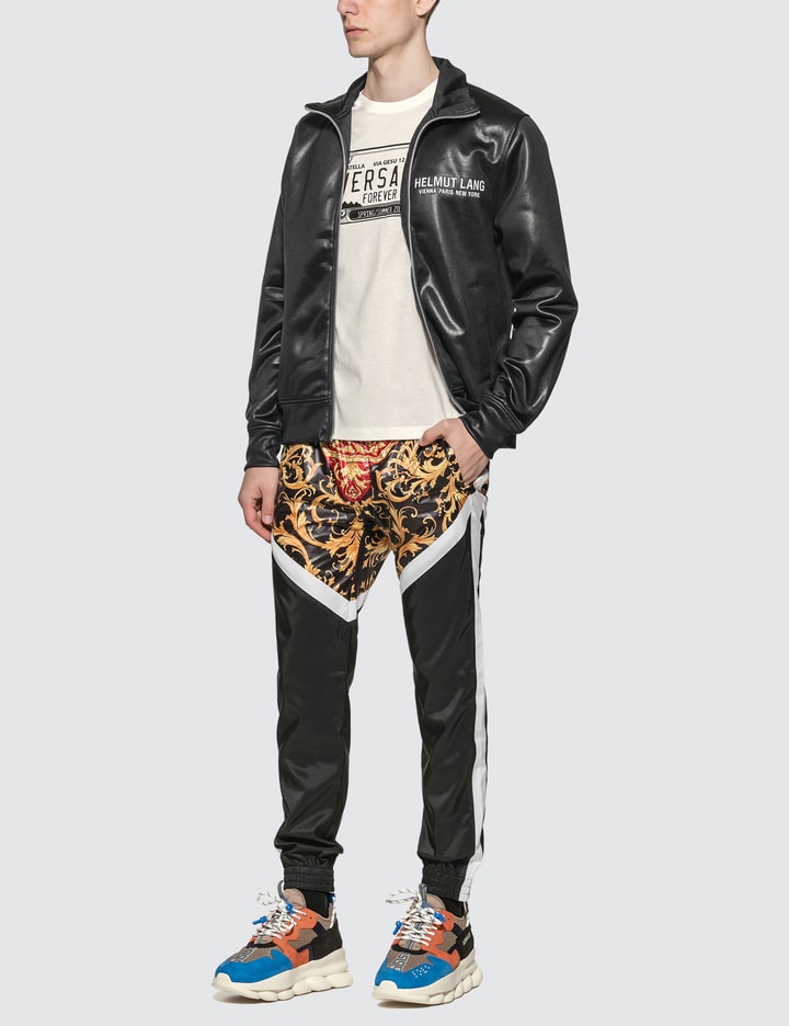 Versace - License Plate Logo T-shirt | HBX - Globally Curated Fashion ...