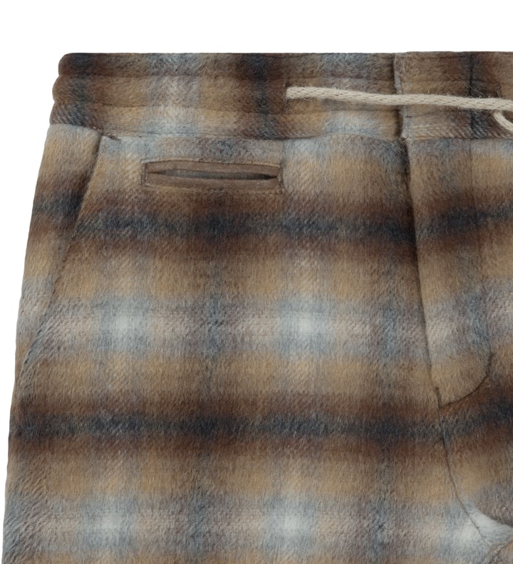EOTOTO - Brown Check Pants | HBX - Globally Curated Fashion and ...