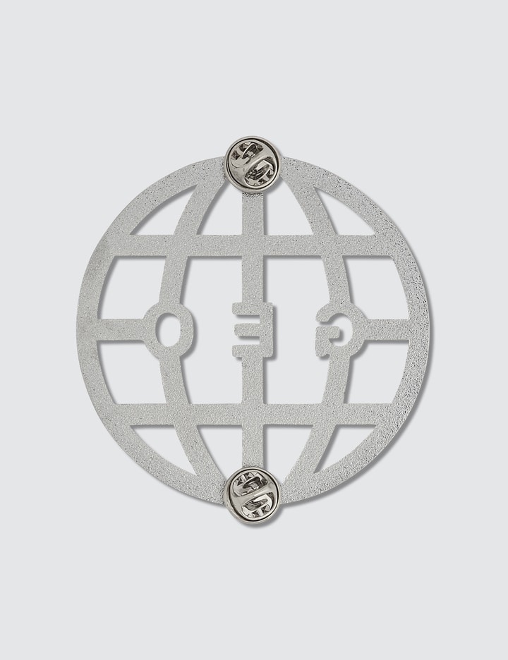 GEO - Globe Pin | HBX - Globally Curated Fashion and Lifestyle by Hypebeast