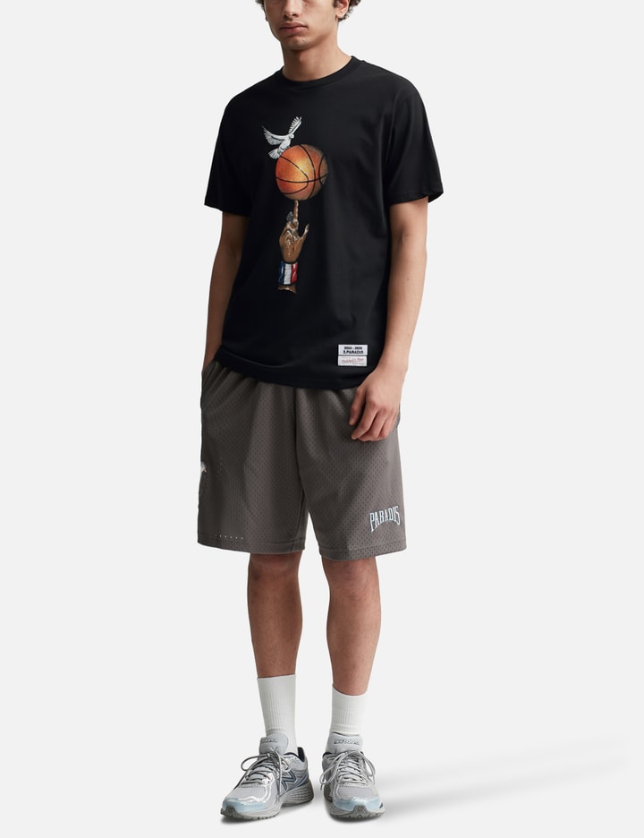 3.Paradis - 3.PARADIS x MITCHELL & NESS x NBA GRAPHIC BALL T-SHIRT ...