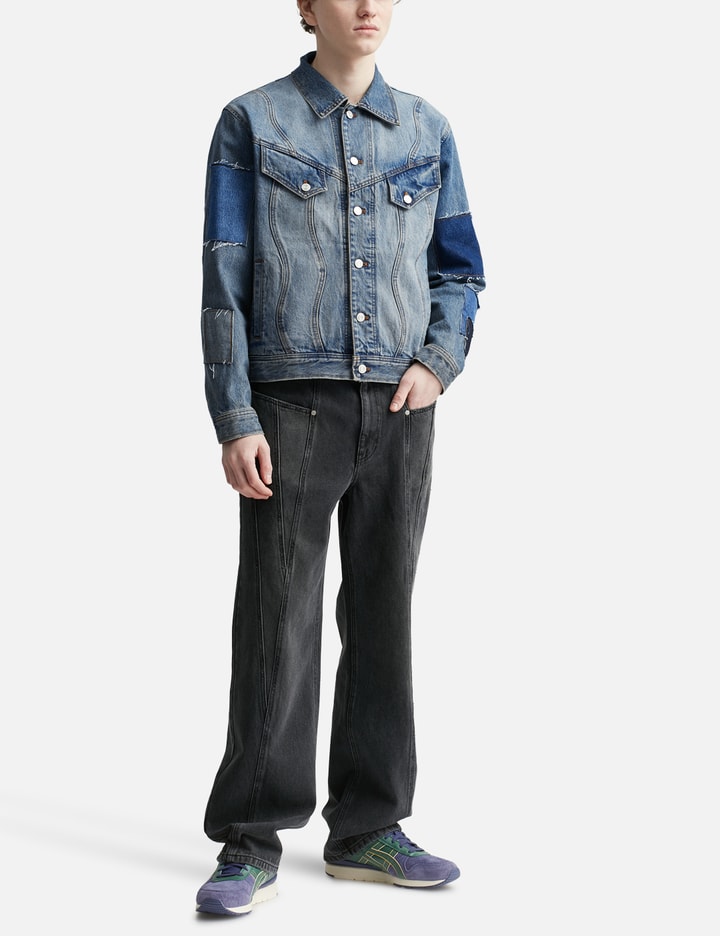 Andersson Bell - PATCHWORK DENIM JACKET | HBX