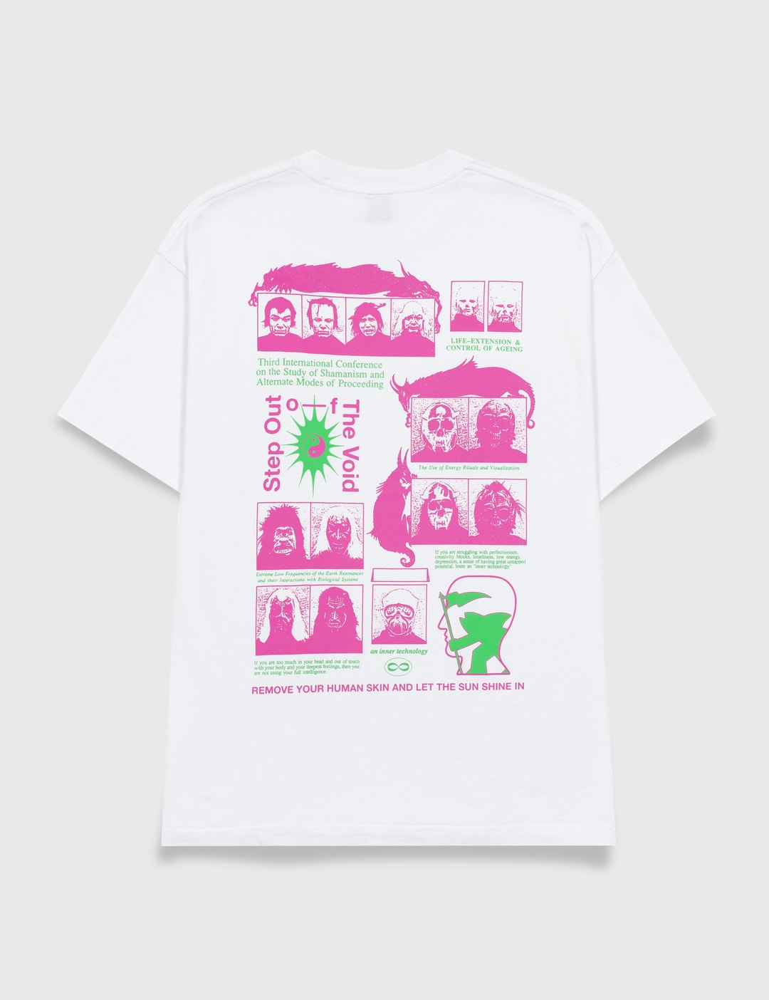 Brain Dead - Brain Dead x Gotcha Step Out Of The Void T-shirt | HBX ...