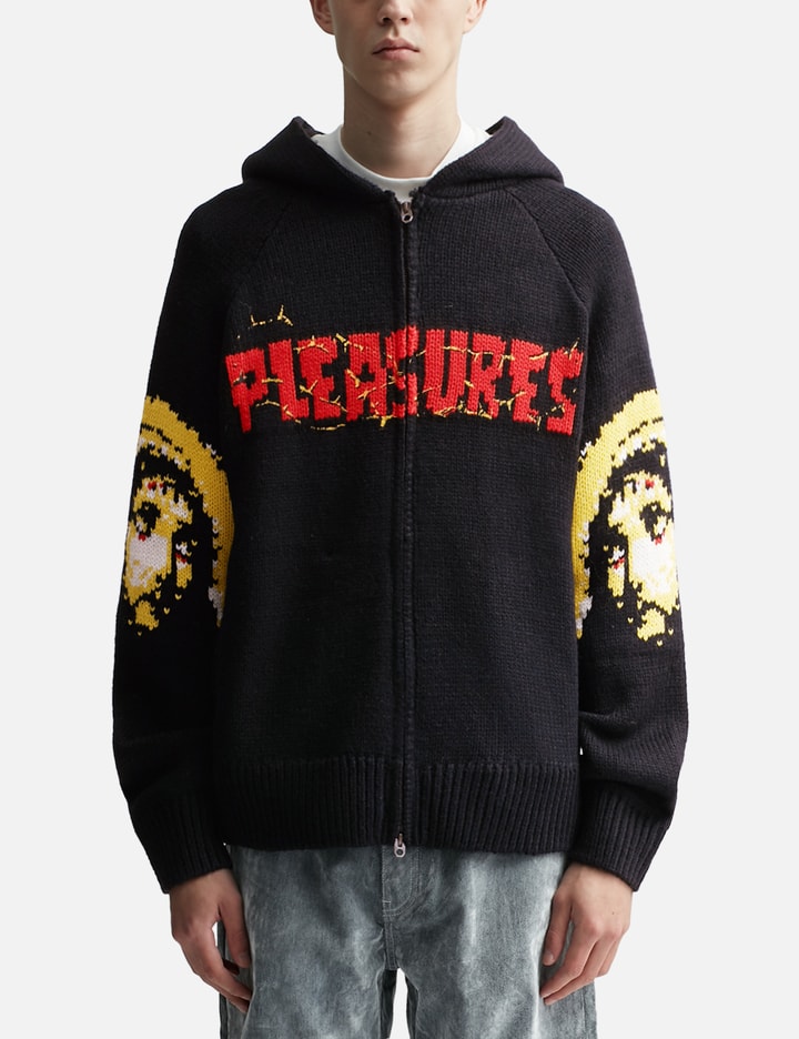 Pleasures - CHOSEN KNITTED HOODIE | HBX