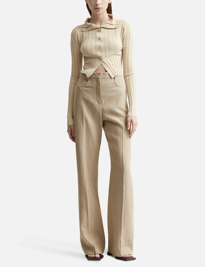 Jacquemus - Le cardigan Bando | HBX - Globally Curated Jacquemus - Le cardigan Bando | HBX - Globally Curated