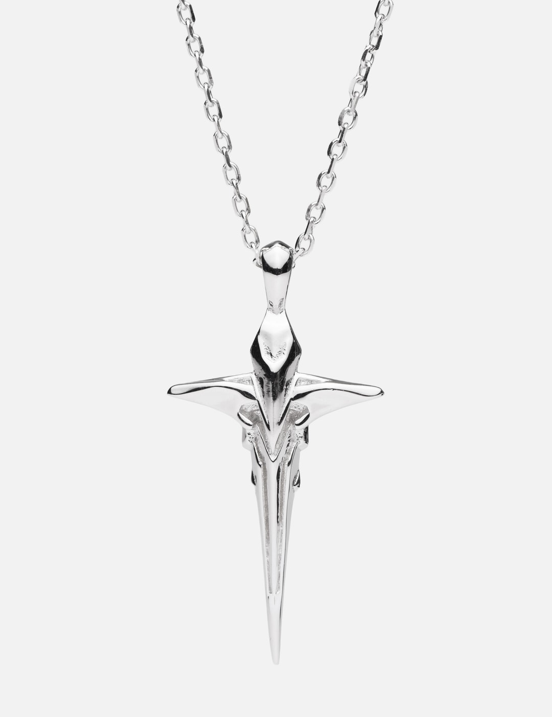 MIDNIGHTFACTORY - Mechanic Cross Pendant Necklace | HBX