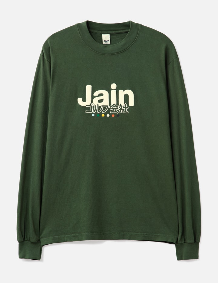 Jain Golf - Jain Loves Japan: Green Long Sleeve | HBX