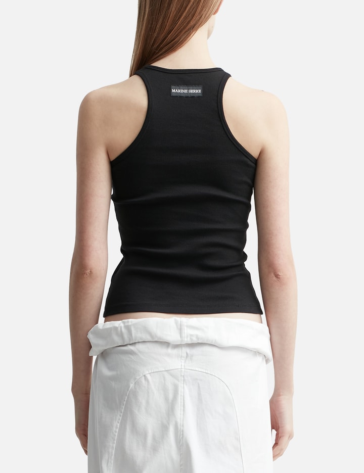 Marine Serre - ORGANIC COTTON FITTED TANK TOP | HBX