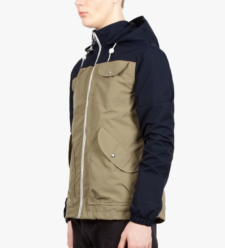 Penfield - Navy/Tan Rochester Two-Tone Rain Jacket | HBX
