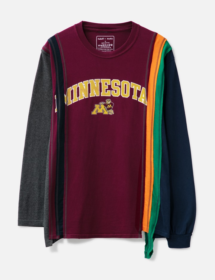 Needles - 7 Cuts Long Sleeve College T-shirt | HBX - Globally Curated ...
