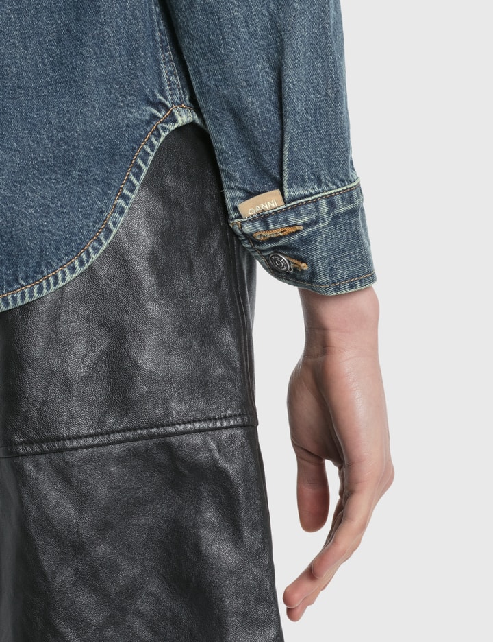 Ganni - Tint Washed Denim | HBX - Globally Curated Fashion and ...