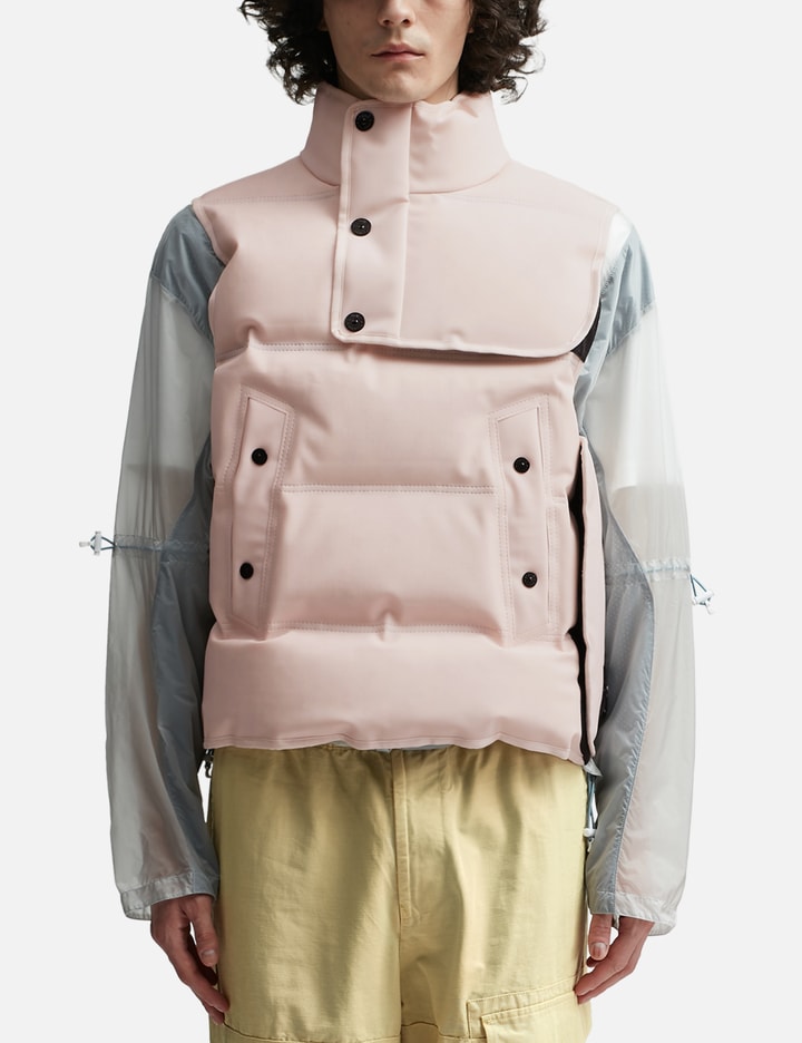 Stone Island - Poly Strata Ice Jacket Down Vest | HBX - Globally ...
