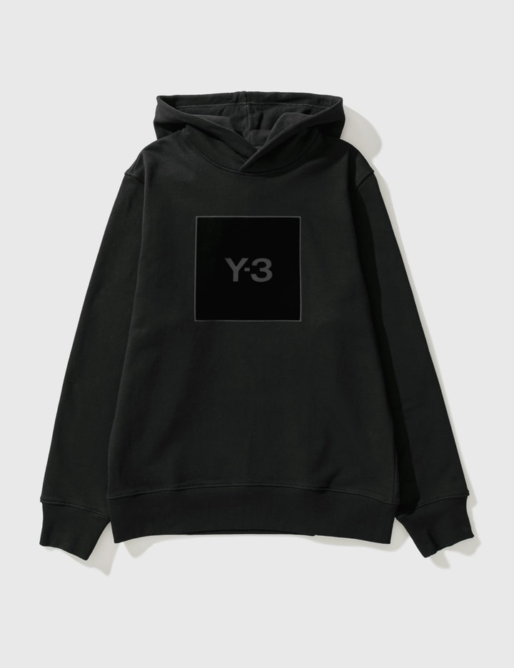 Y-3 - Square Logo Hoodie | HBX - Globally Curated Fashion and Lifestyle ...