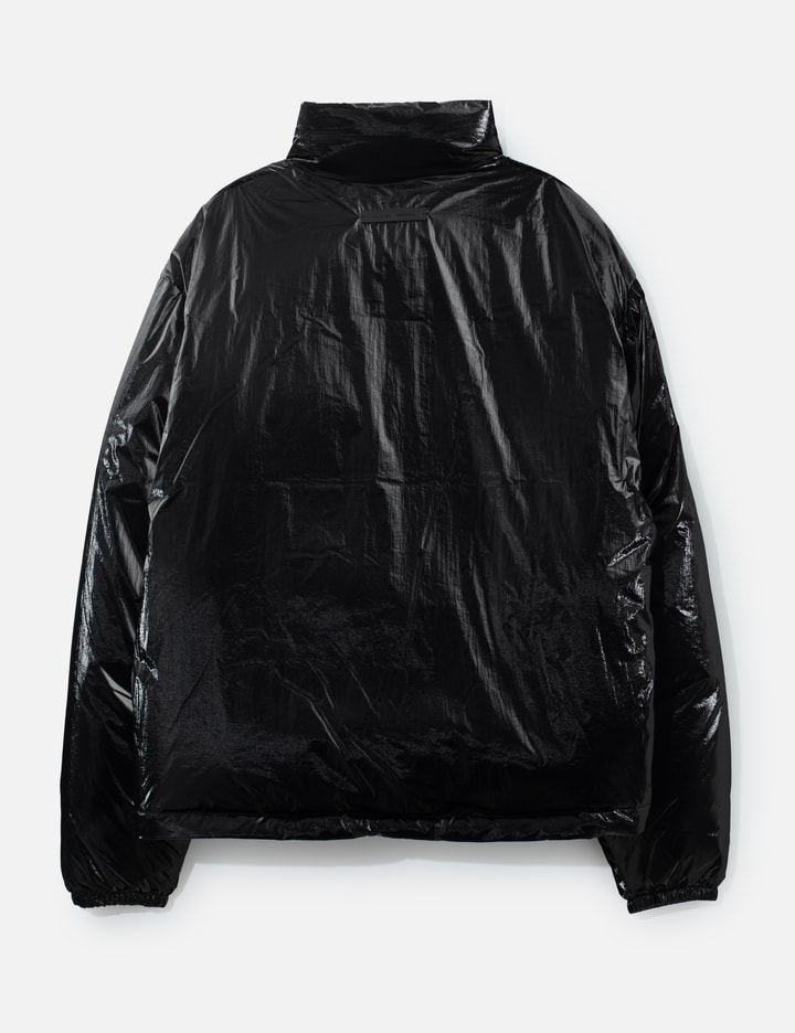 Fear of God Essentials Ripstop Nylon Puffer Jacket - Metallic black ...