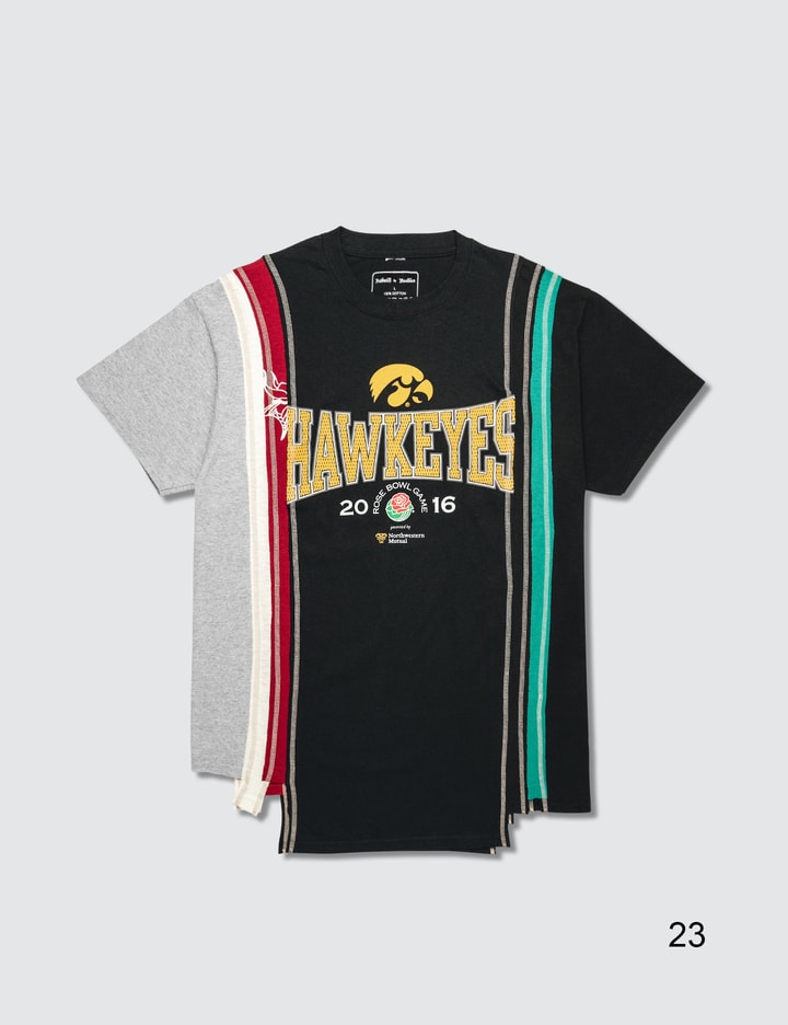 Needles - 7 Cuts College T-shirt | HBX - Globally Curated Fashion and ...