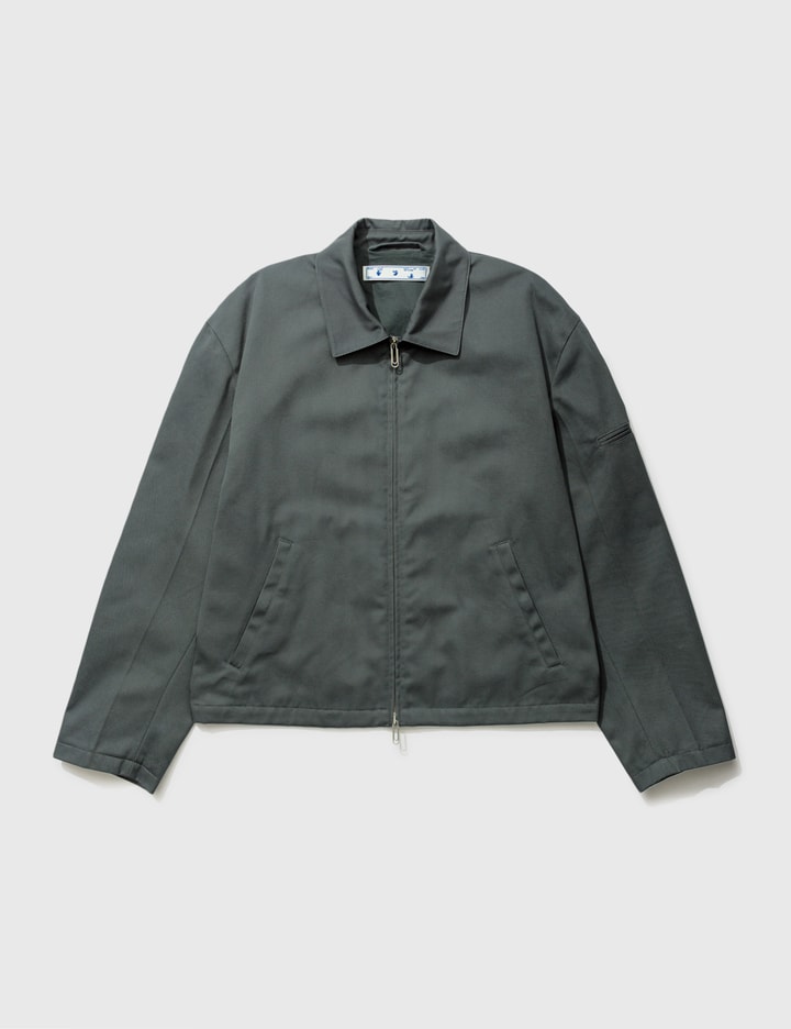 Off-White™ - Zip Up Jacket | HBX - Globally Curated Fashion and ...