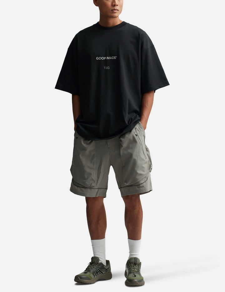 GOOPiMADE - GOOPiMADE® x AES x T9G“G.A.T-01T” Oversized Tri-Logo T ...
