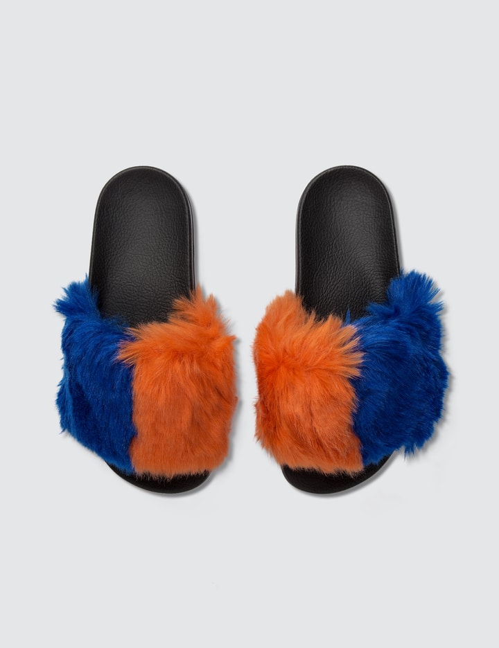 MSGM - Stripe Pool Slide | HBX - Globally Curated Fashion and Lifestyle ...