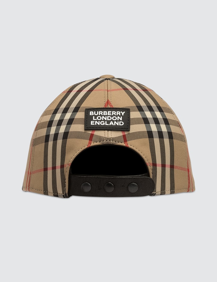 Burberry - Logo Detail Vintage Check Baseball Cap | HBX