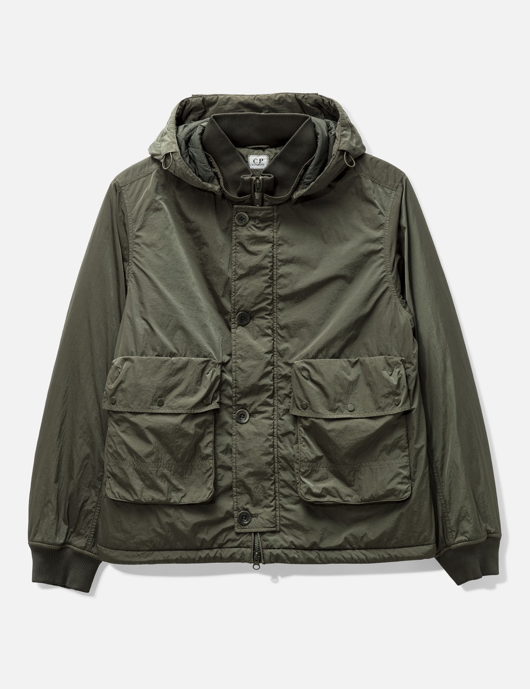 C.P. Company - CHROME-R GOGGLE BOMBER JACKET | HBX