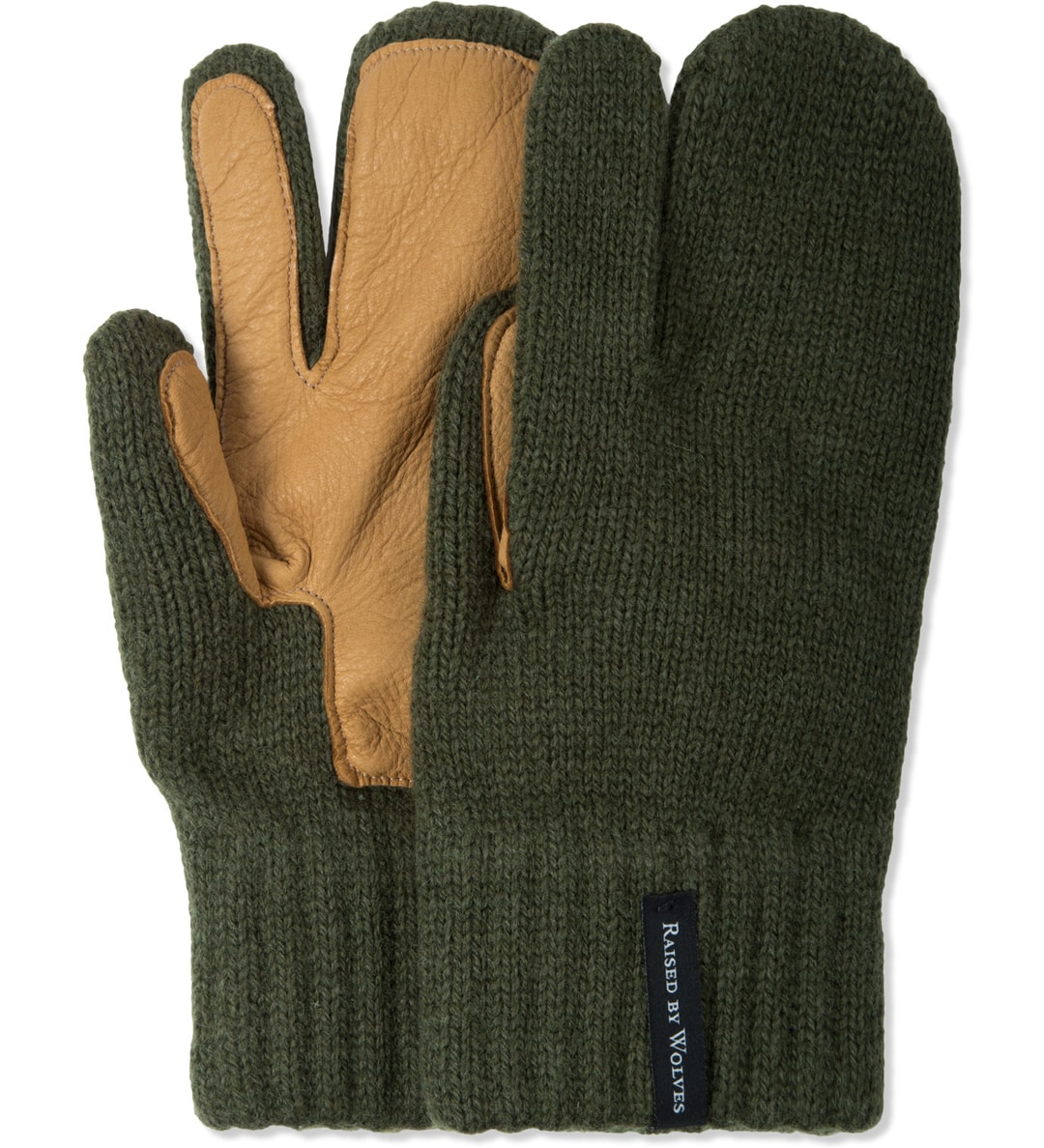 Raised By Wolves - Olive Deerskin Palm Gloves | HBX - Globally Curated ...