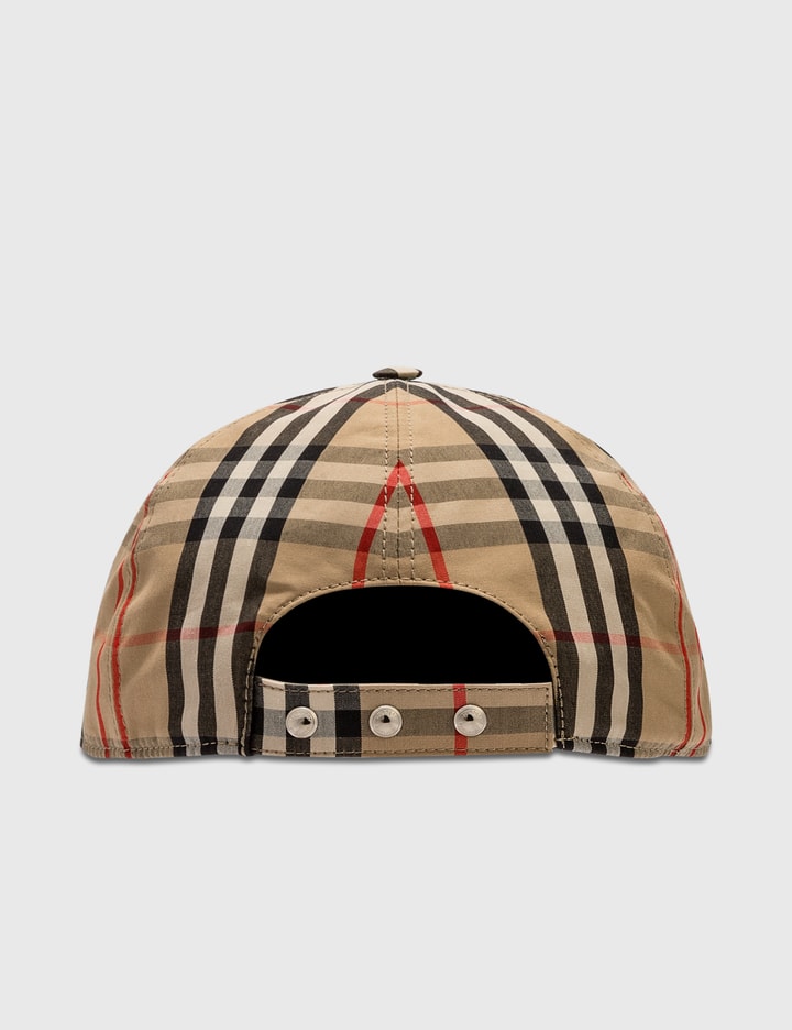 Burberry - Monogram Motif Vintage Check Cotton Baseball Cap | HBX