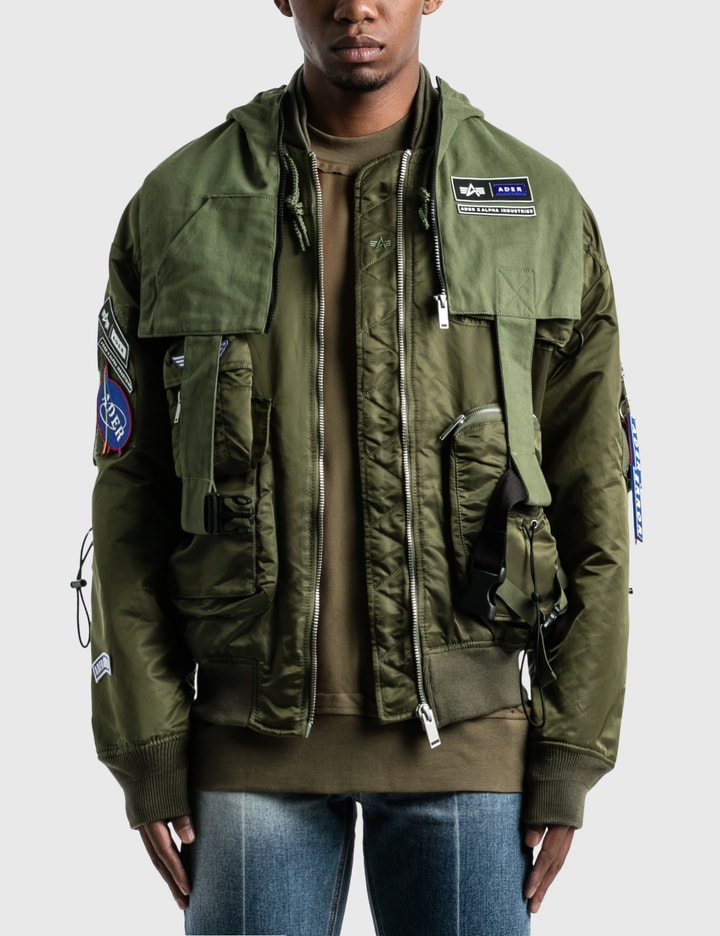 Ader Error - Ader Error x Alpha Industries Packable MA-1 Jacket | HBX