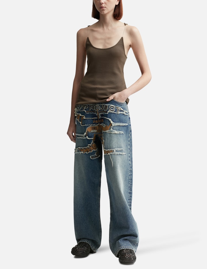 Y/PROJECT - INVISIBLE STRAP TANK TOP | HBX