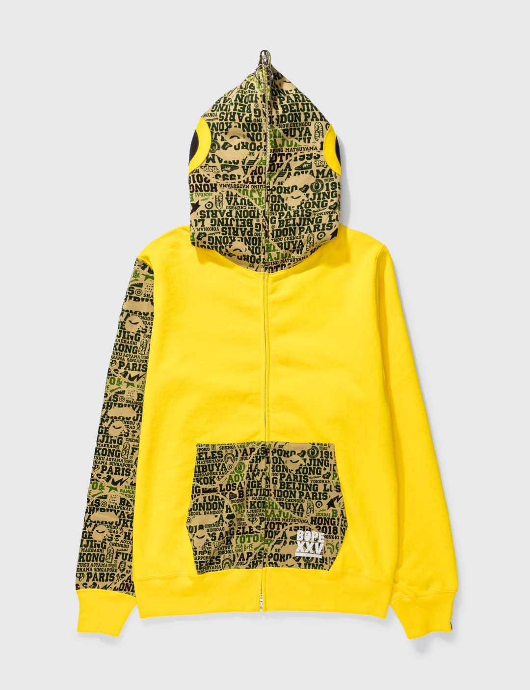 BAPE - BAPE ZIP-UP HOODIE | HBX - Globally Curated Fashion and ...