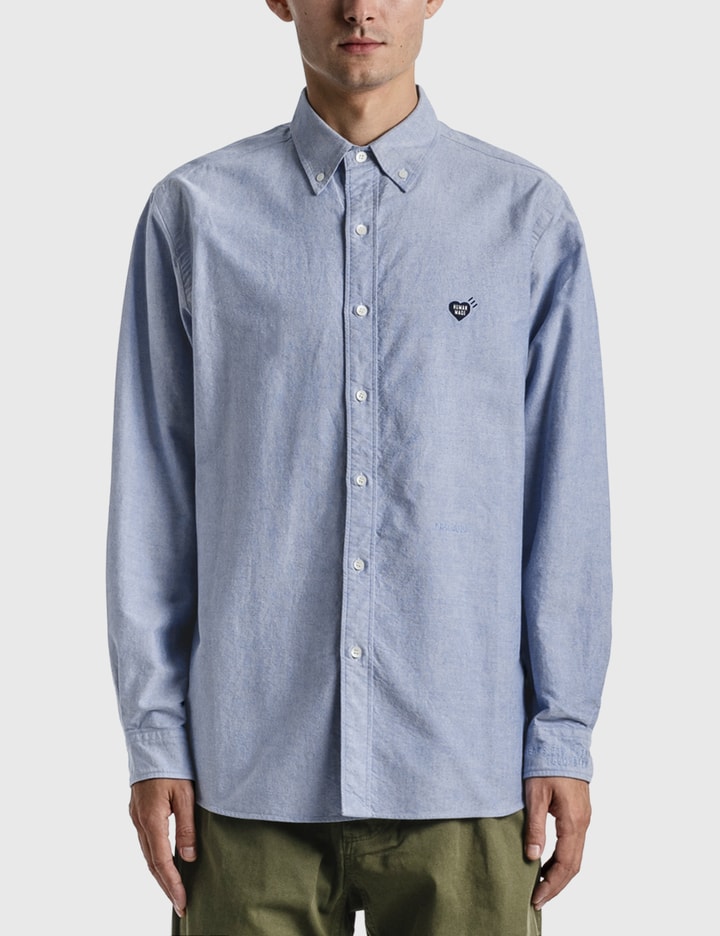 Human Made - Oxford Button Down Shirt | HBX - Globally Curated Fashion ...