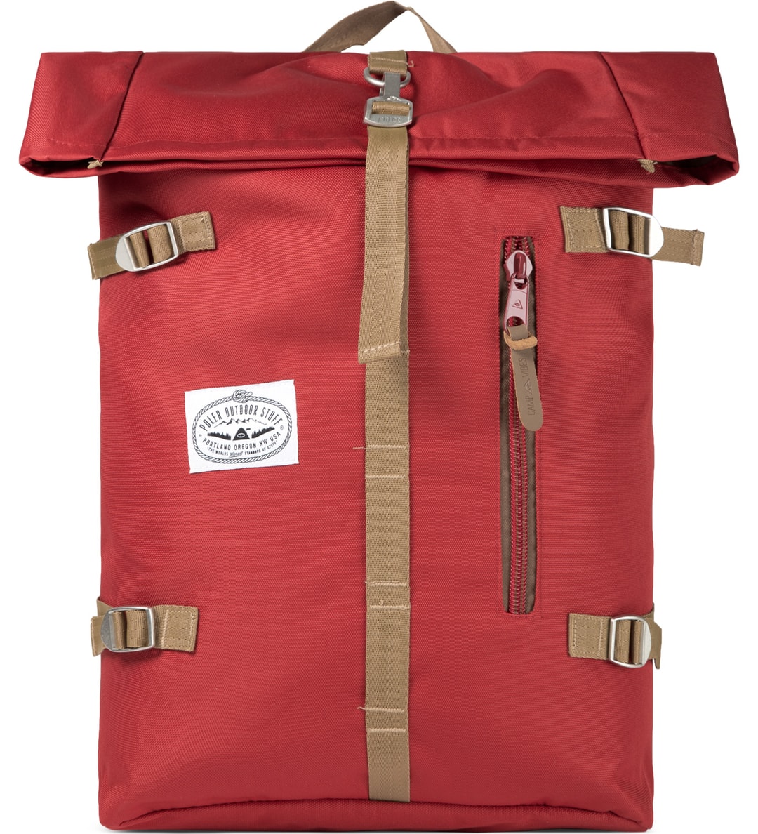 Poler - Red Roll-Top Backpack | HBX - Globally Curated Fashion and ...
