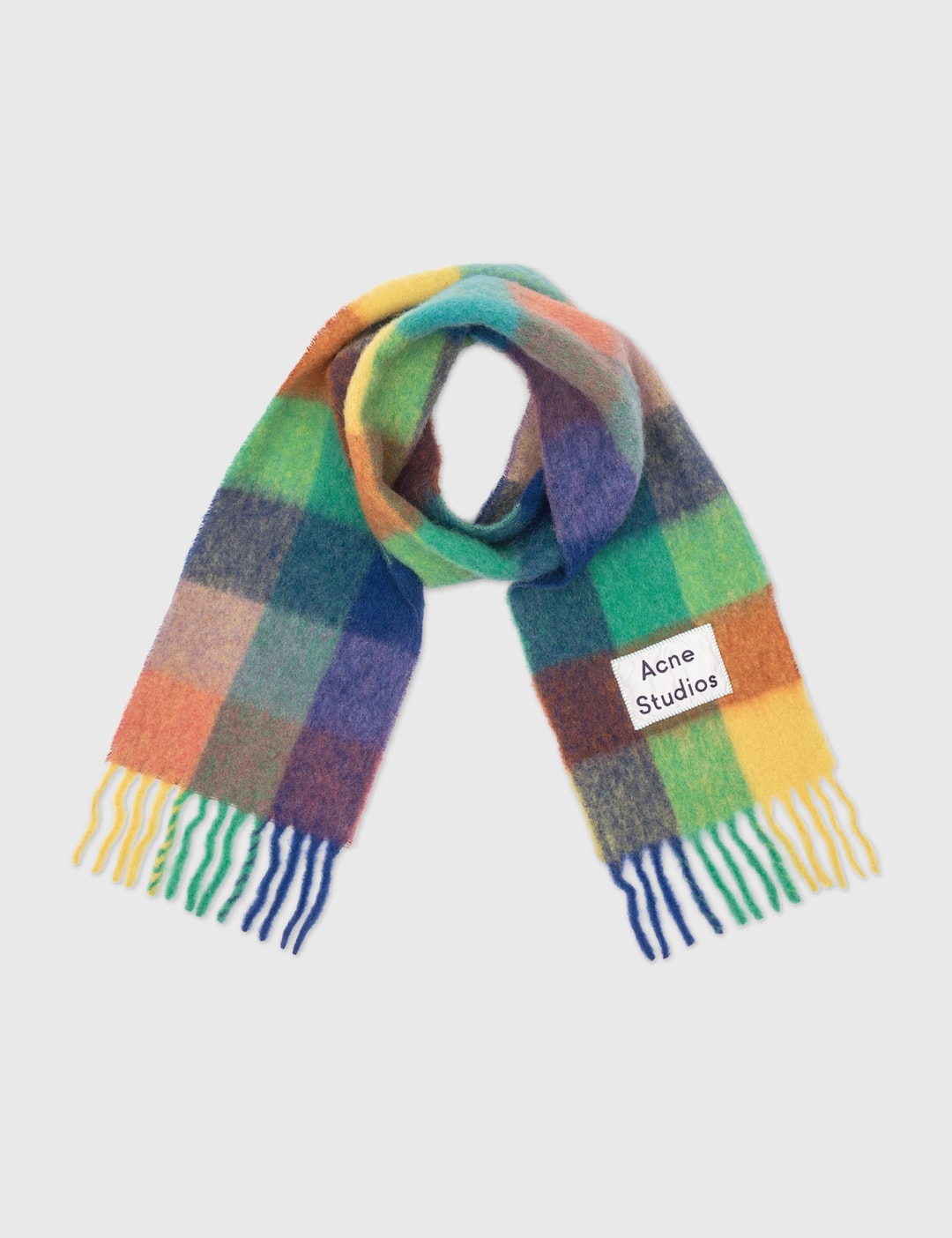 Acne Studios - Vally Check Scarf | HBX - Globally Curated Fashion and ...