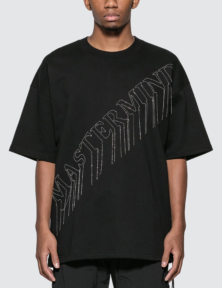 Mastermind World - Beaded Logo T-shirt | HBX - Globally Curated Fashion ...