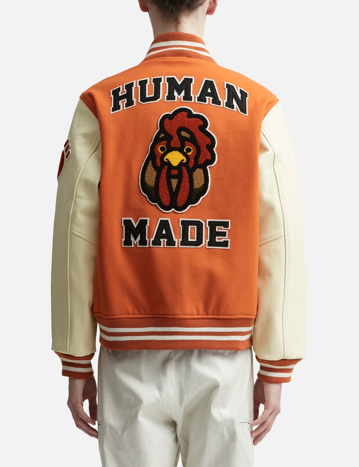 Human Made - One By Penfolds Varsity Jacket #4 | HBX - Globally Curated ...
