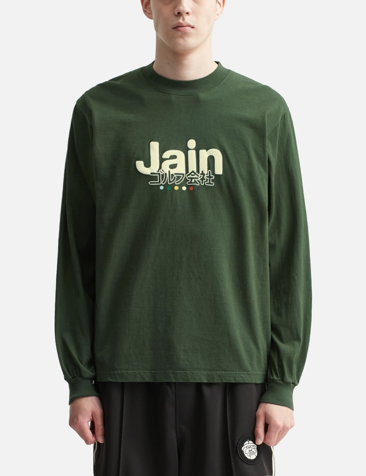 Jain Golf - Jain Loves Japan: Green Long Sleeve | HBX