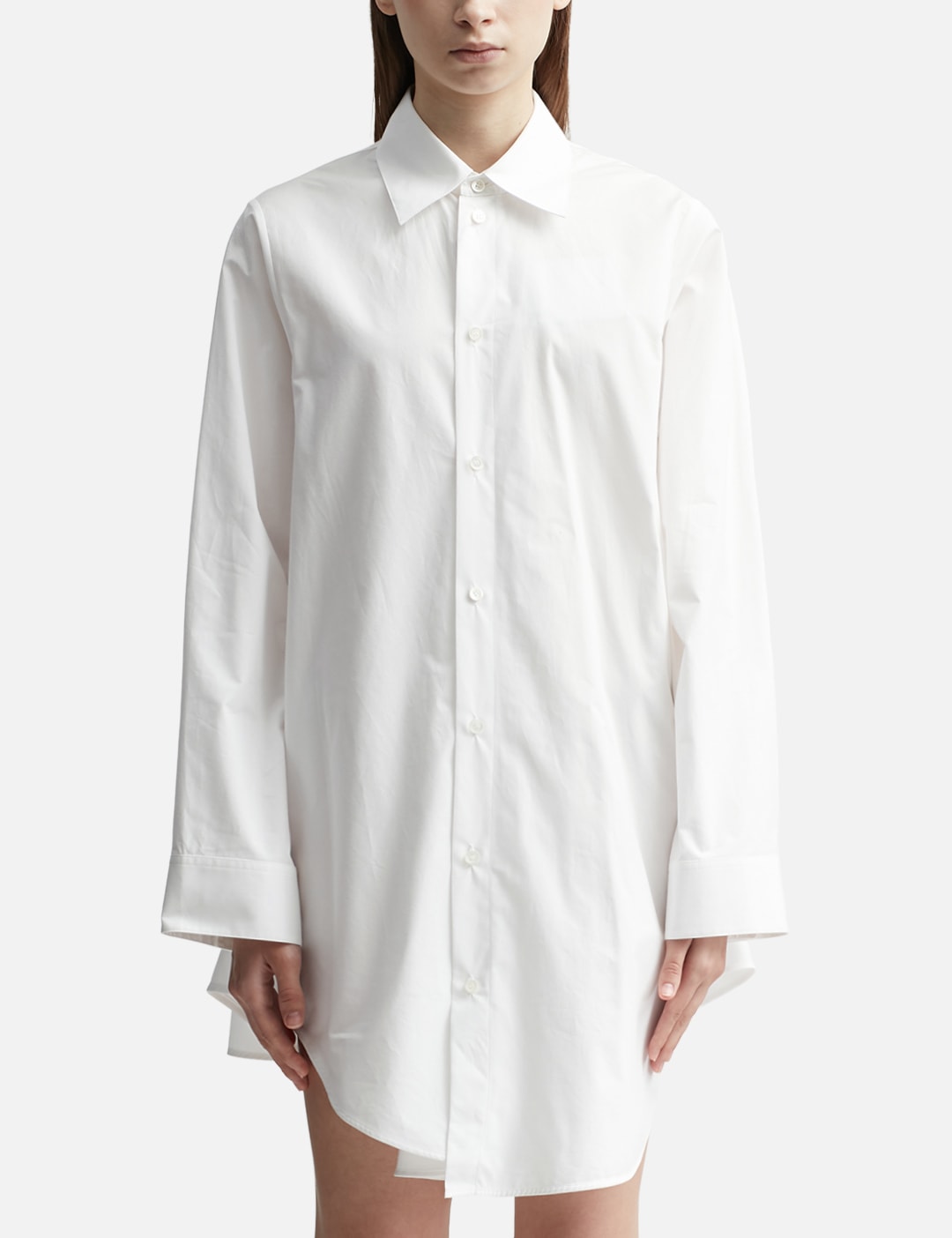 Loewe - TRAPEZE SHIRT DRESS | HBX - Globally Curated Fashion and ...