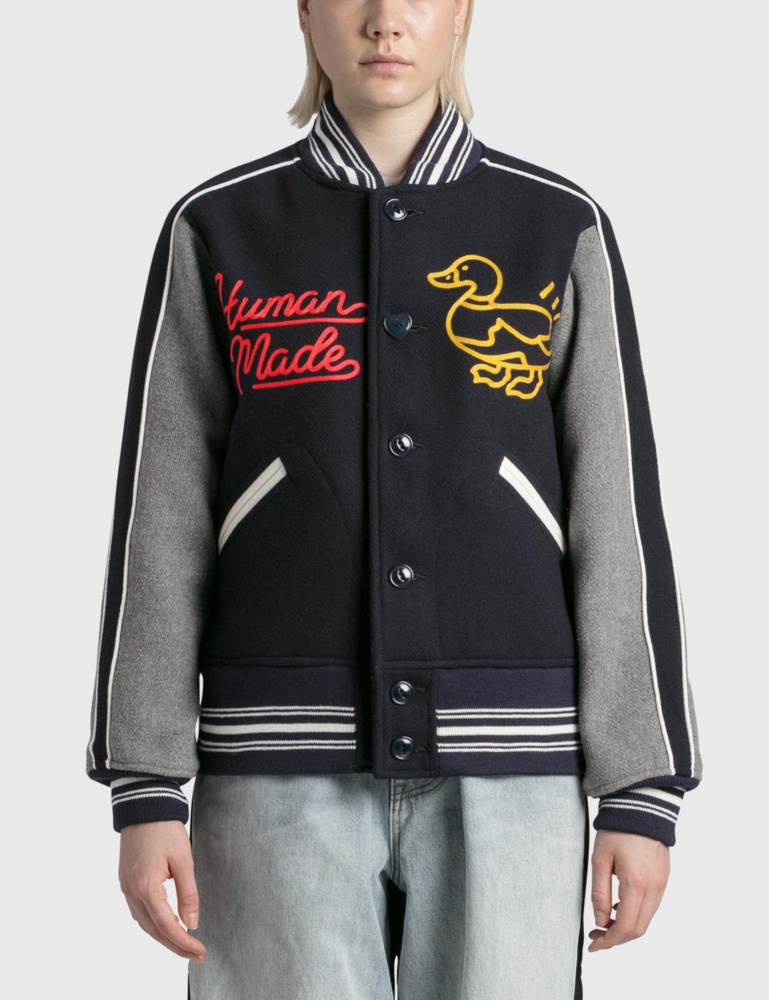 Human Made - Varsity Jacket | HBX - Globally Curated Fashion and ...