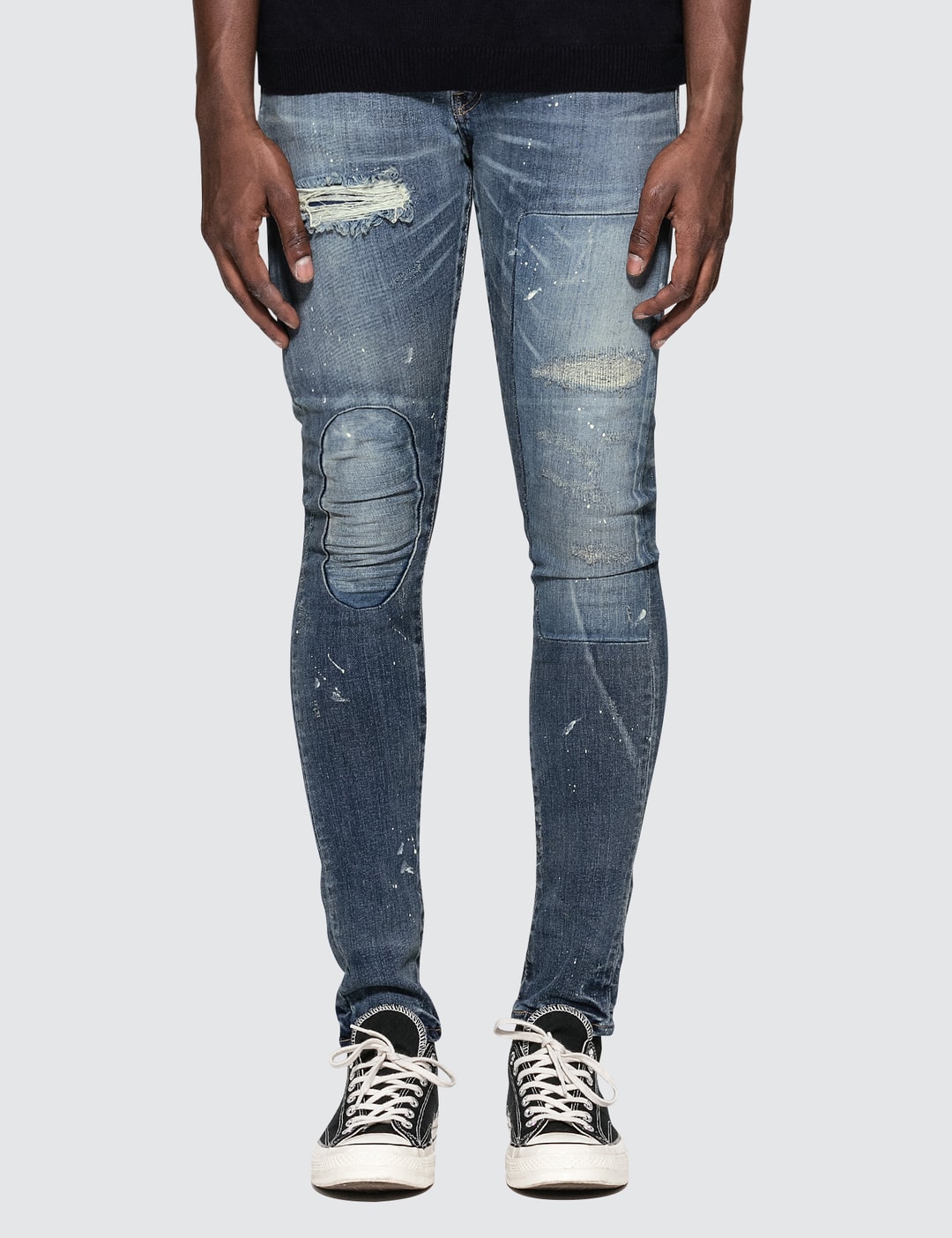 Denim By Vanquish & Fragment - Remake Stretch Skinny Denim Jeans | HBX ...
