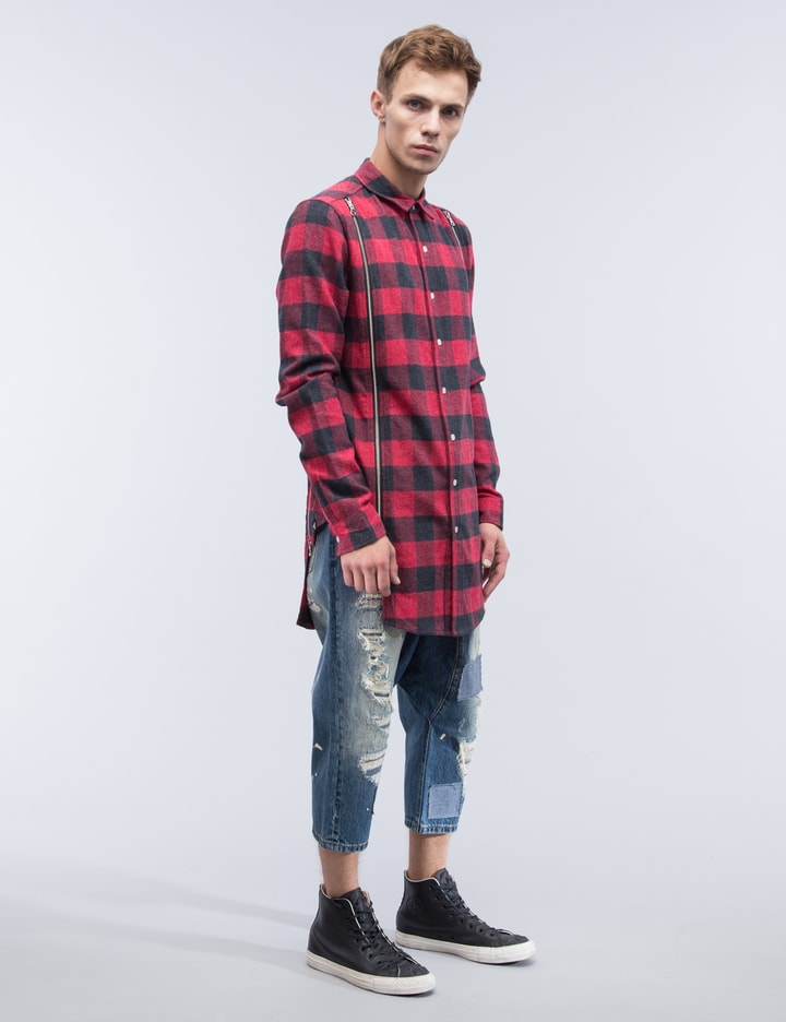 MOSTLY HEARD RARELY SEEN - Distressed Enzo Drop-crotch Jeans | HBX ...